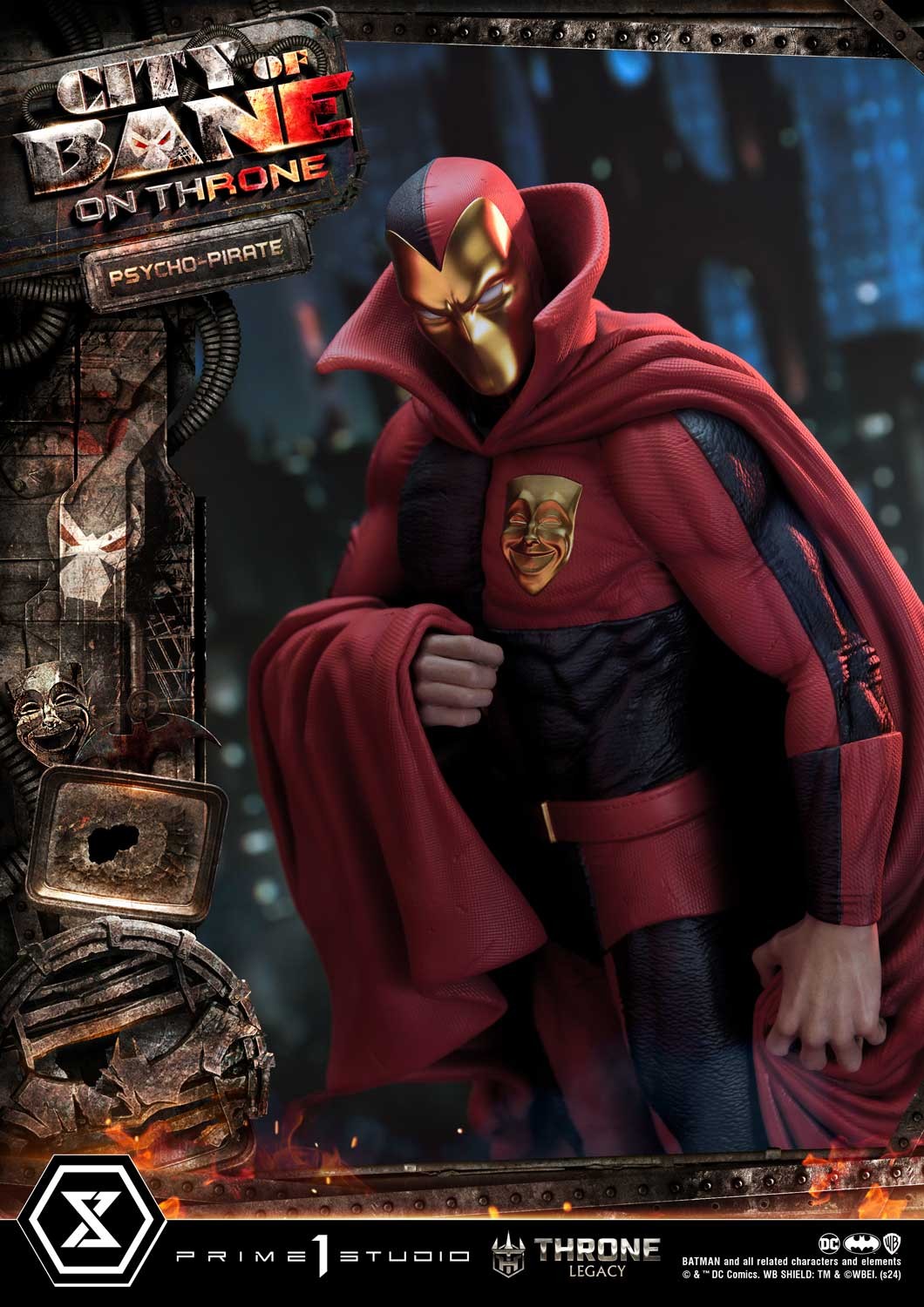 Psycho-Pirate Quarter Scale Statue by Prime 1 Studio | Sideshow ...