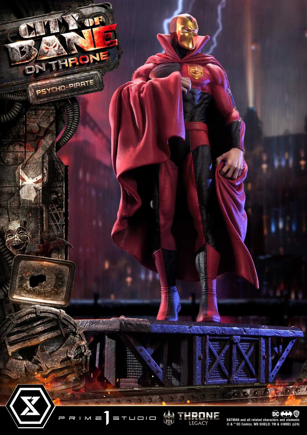 Psycho-Pirate Quarter Scale Statue by Prime 1 Studio | Sideshow Collectibles