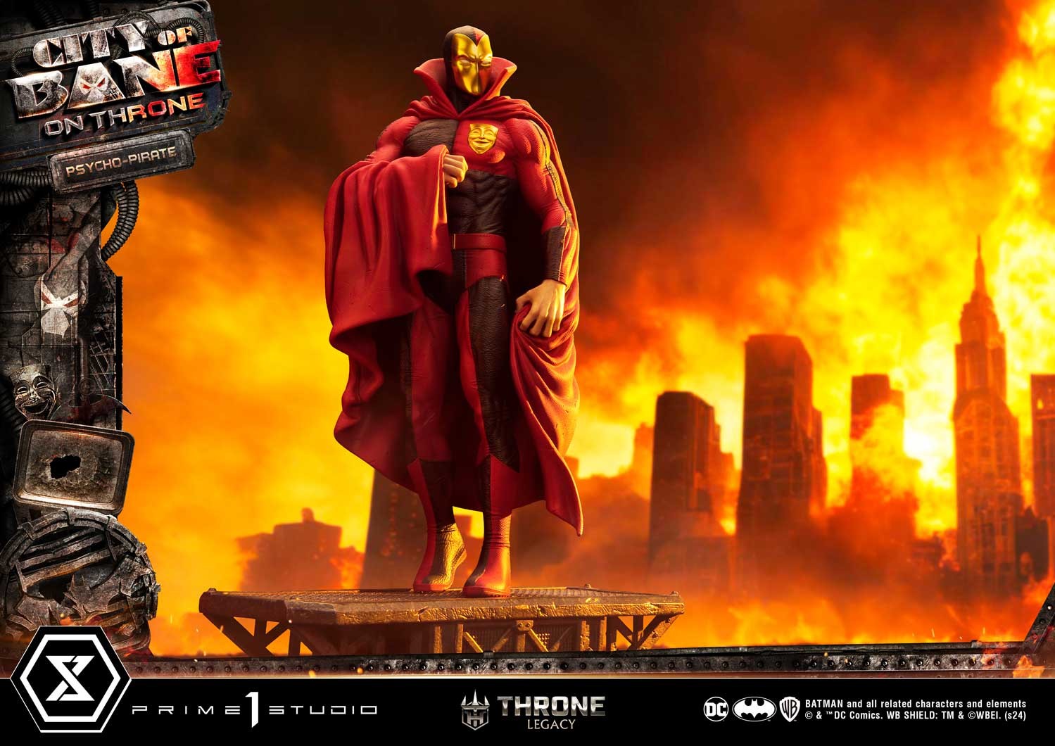 Psycho-Pirate Quarter Scale Statue by Prime 1 Studio | Sideshow Collectibles