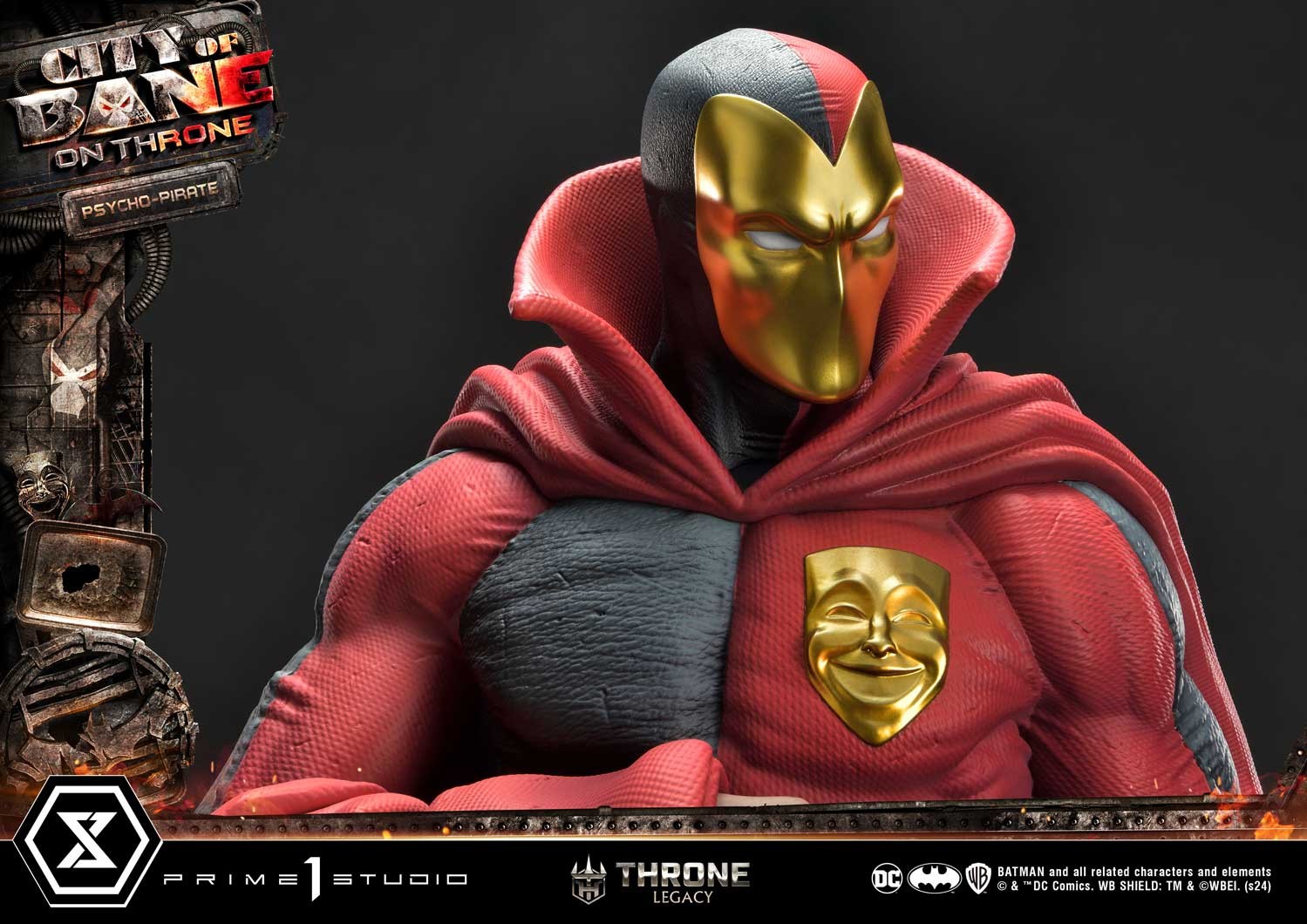 Psycho-Pirate Quarter Scale Statue by Prime 1 Studio | Sideshow ...
