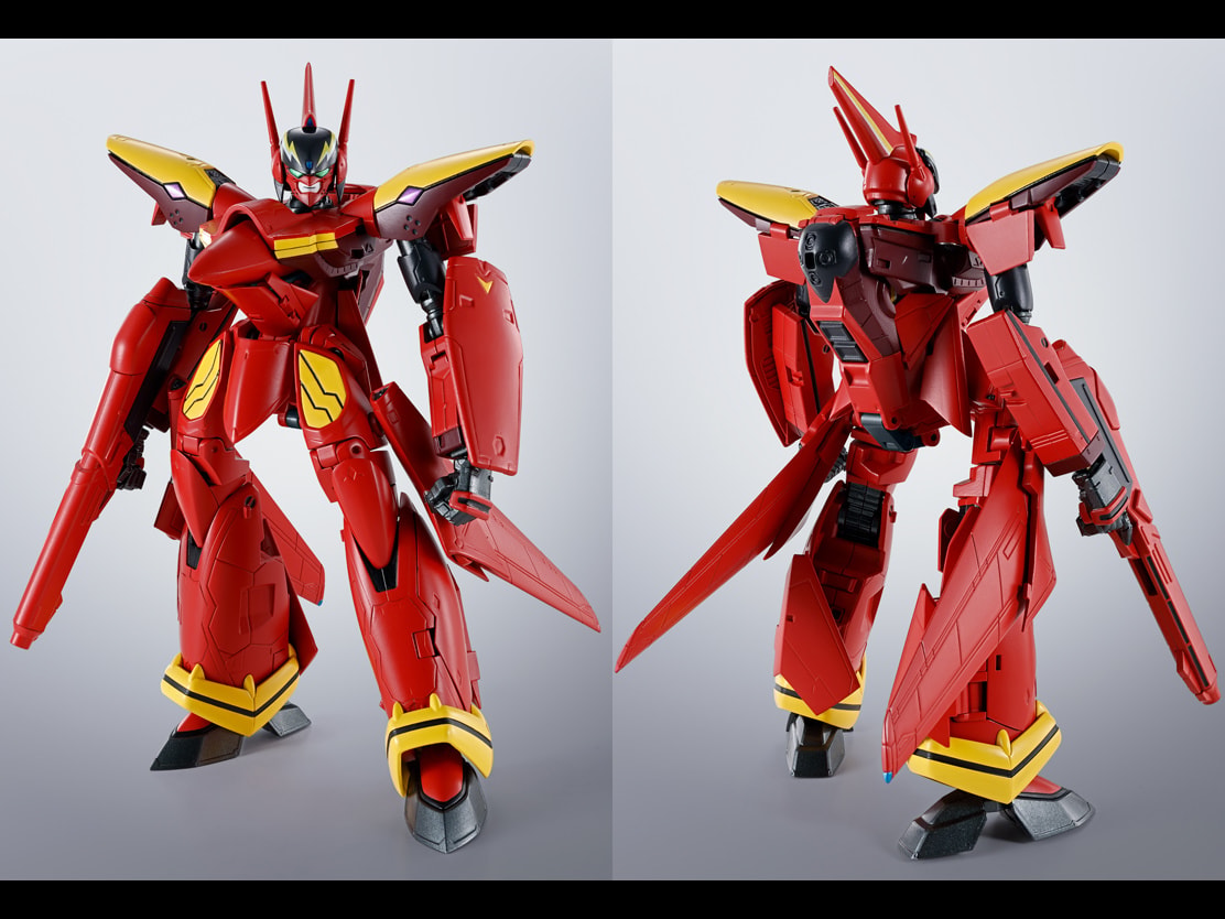 VF-19 Custom Fire Valkyrie Collectible Figure by Tamashii Nations ...