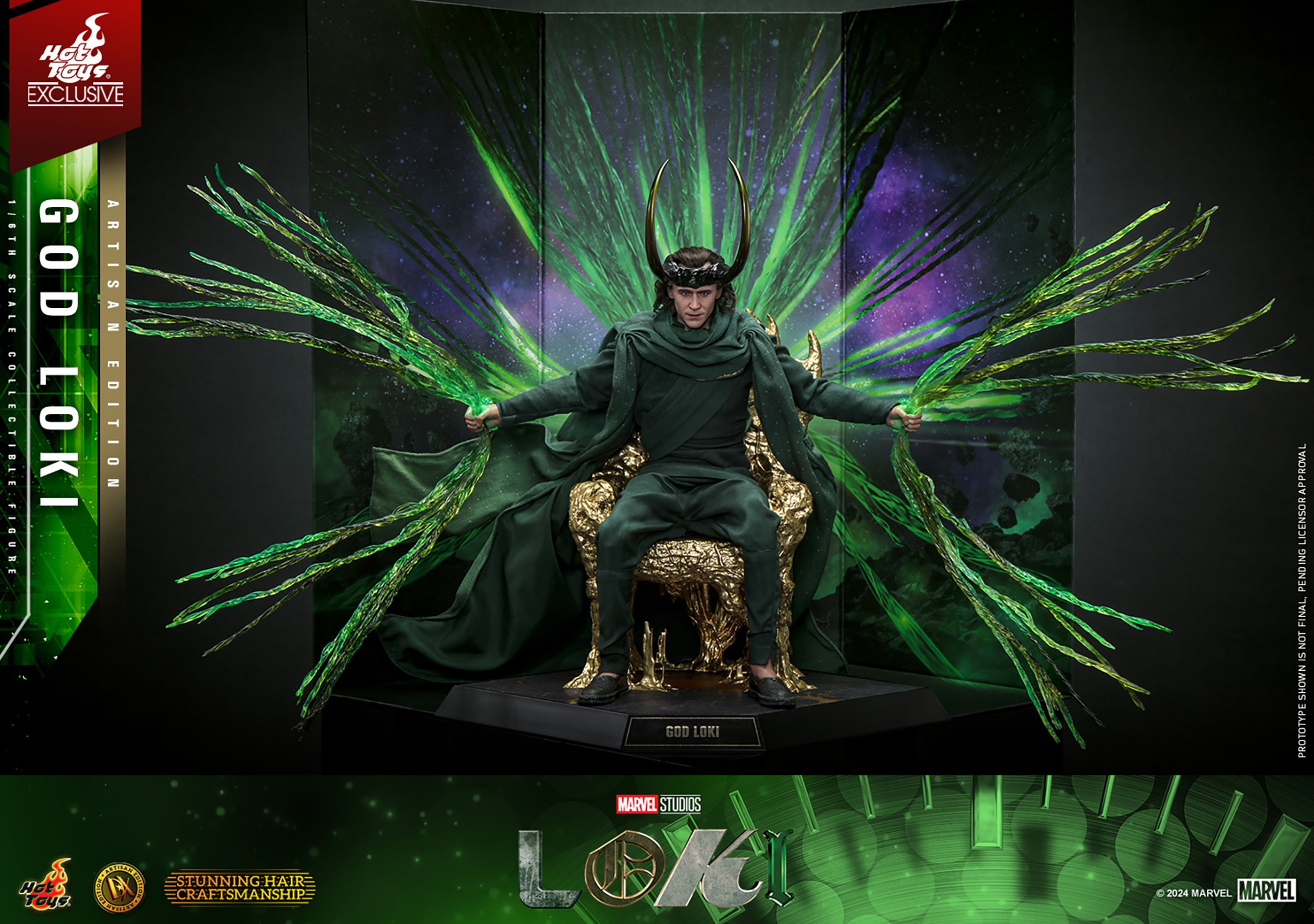 God Loki Sixth Scale Figure by Hot Toys | Sideshow Collectibles