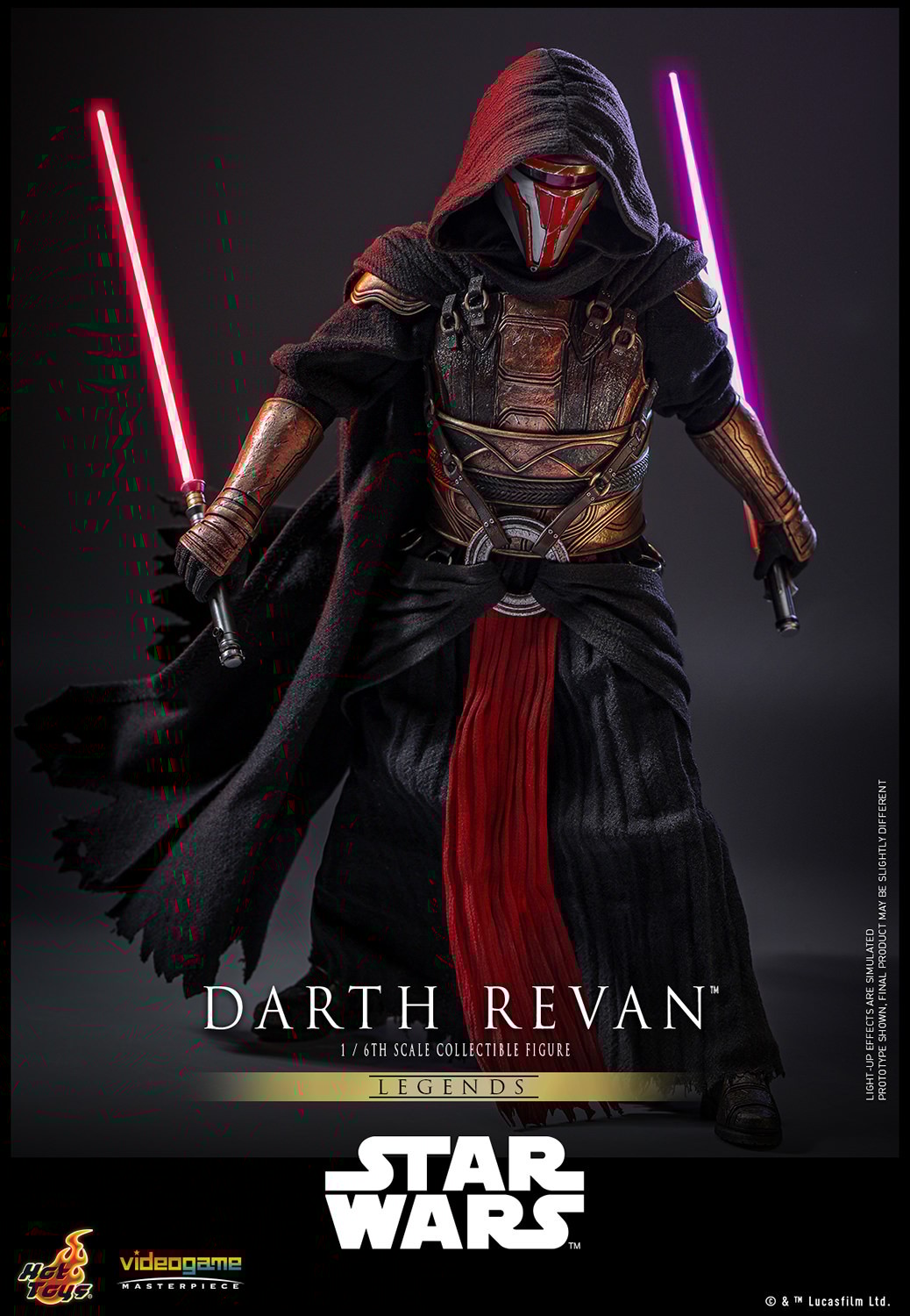 Darth Revan™ (Special Edition) Sixth Scale Figure by Hot Toys ...