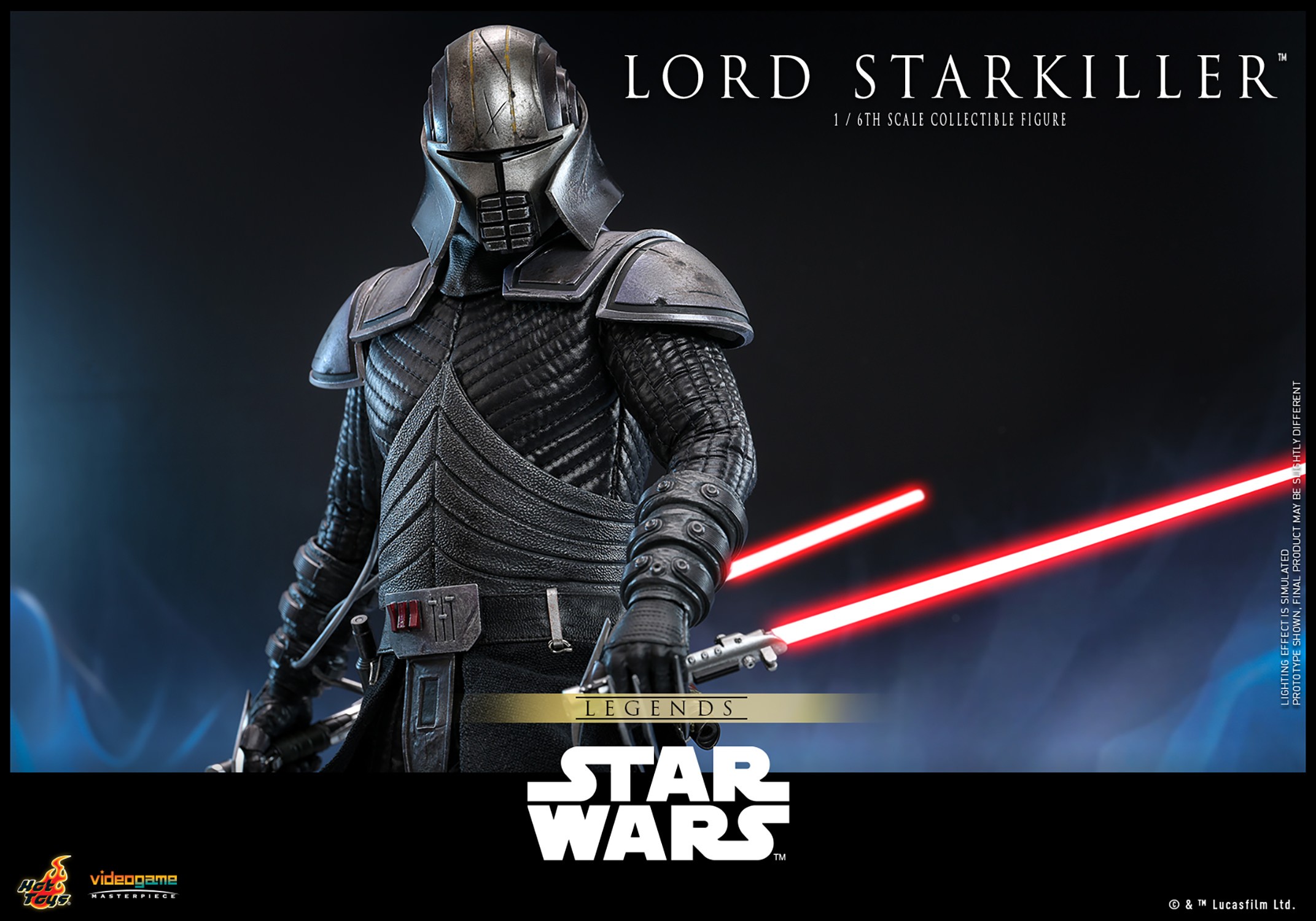Lord Starkiller™ (Special Edition) Sixth Scale Figure by Hot Toys ...