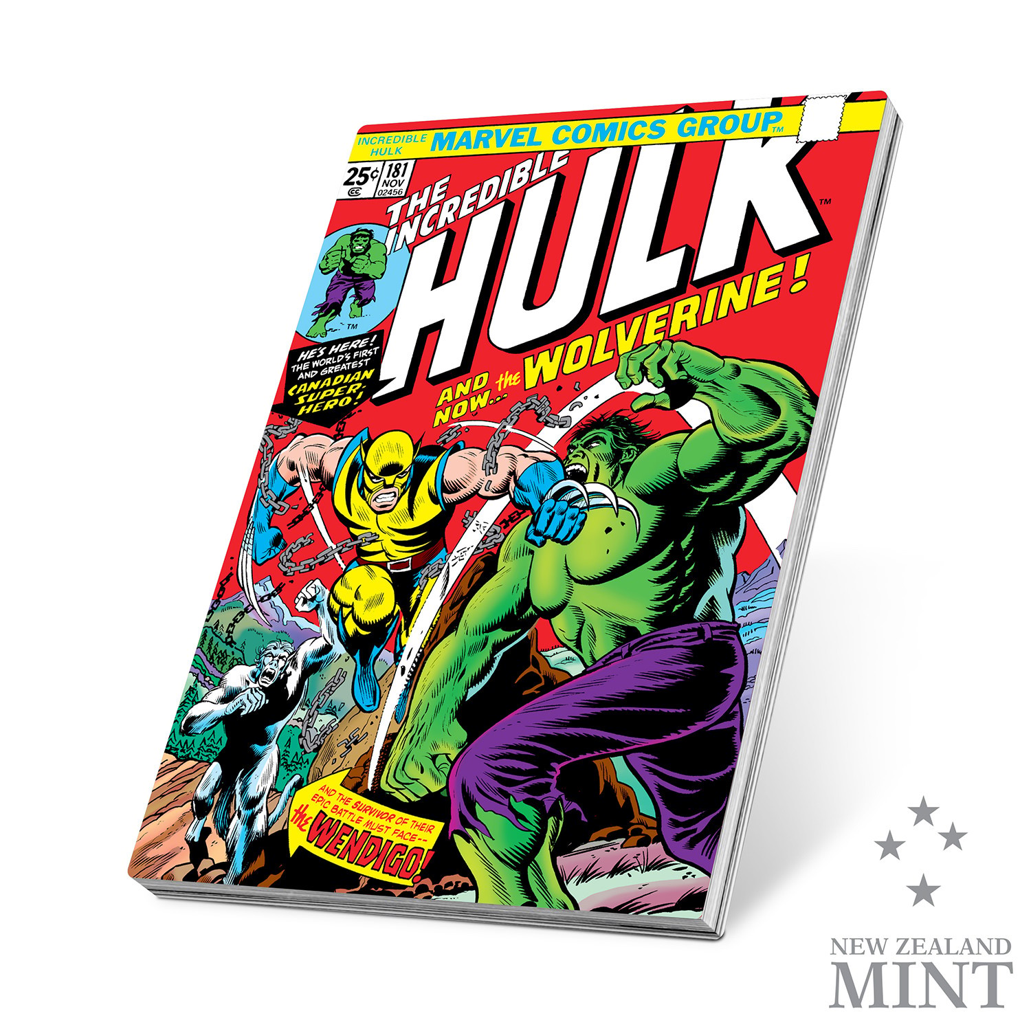 The Incredible Hulk #181 1oz Silver Coin Silver Collectible by New ...
