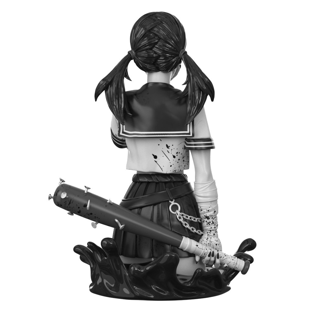 Death Stare Statue by Mighty Jaxx | Sideshow Collectibles
