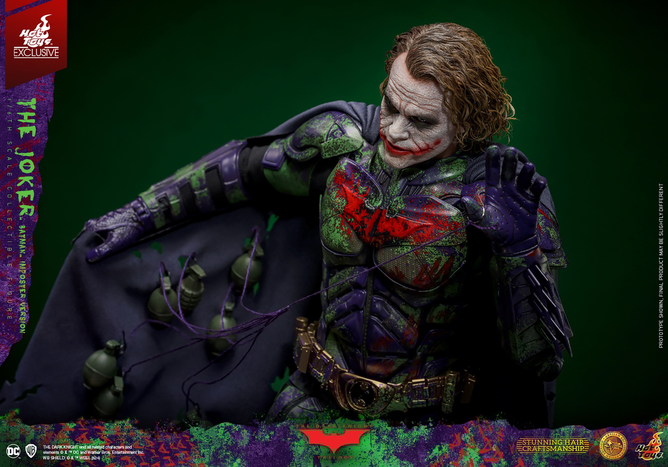 The Joker (Batman Imposter Version) (Artisan Edition) Sixth Scale ...
