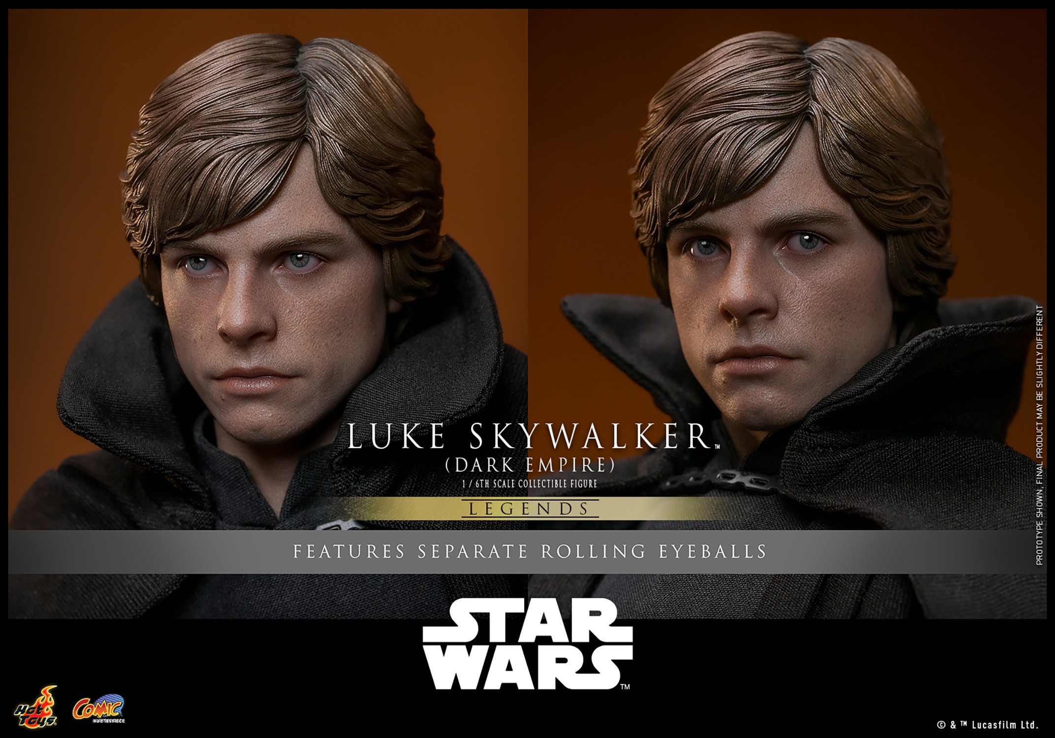 Luke Skywalker™ (Dark Empire) Sixth Scale Figure by Hot Toys | Sideshow ...