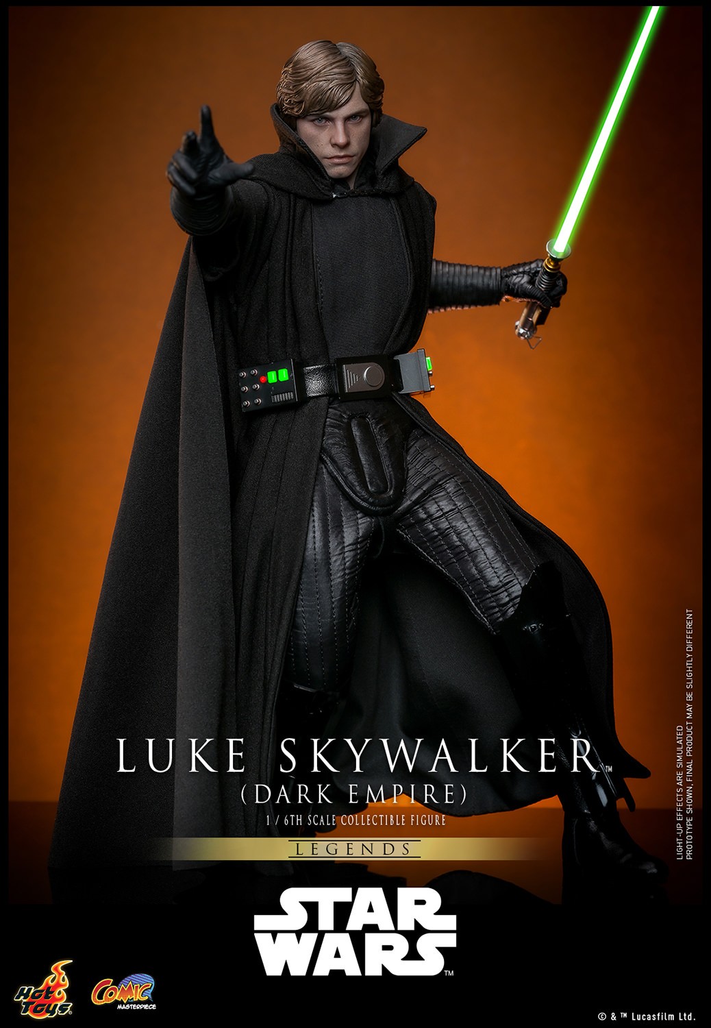 Luke Skywalker™ (Dark Empire) Sixth Scale Figure by Hot Toys | Sideshow ...