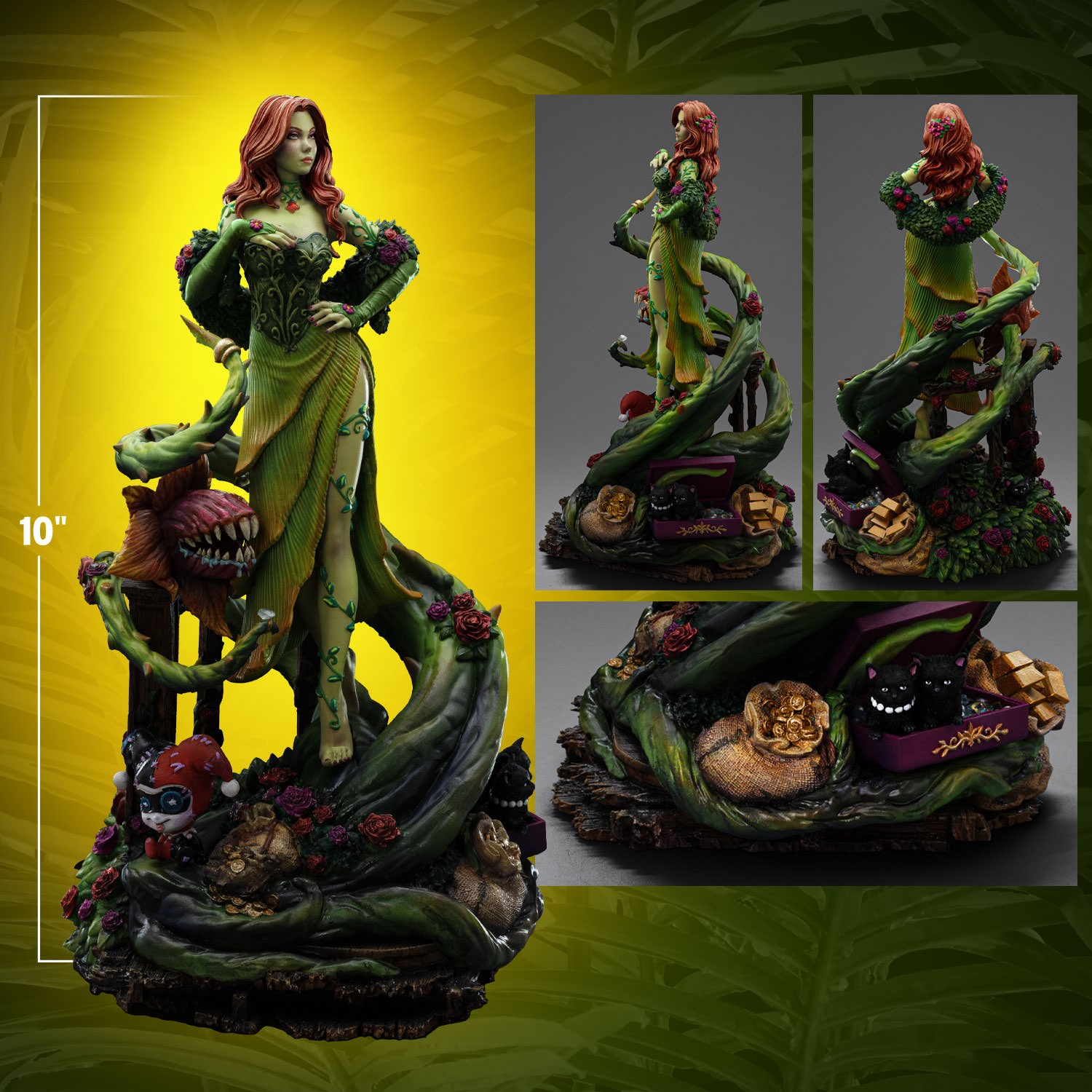 Poison Ivy (Gotham City Sirens) Art Scale 1:10 Scale Statue by Iron ...