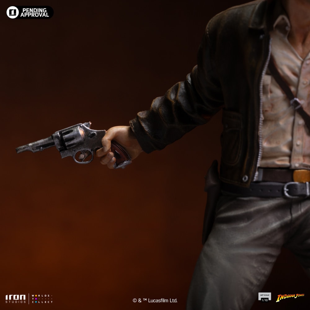 Indiana Jones Art Scale 1:10 Statue by Iron Studios | Sideshow Collectibles
