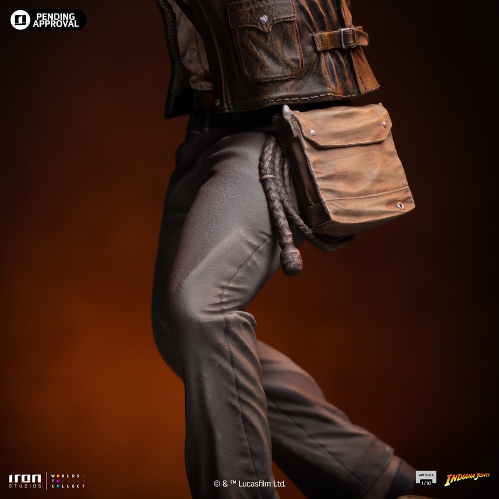 Indiana Jones Art Scale 1:10 Statue by Iron Studios | Sideshow Collectibles