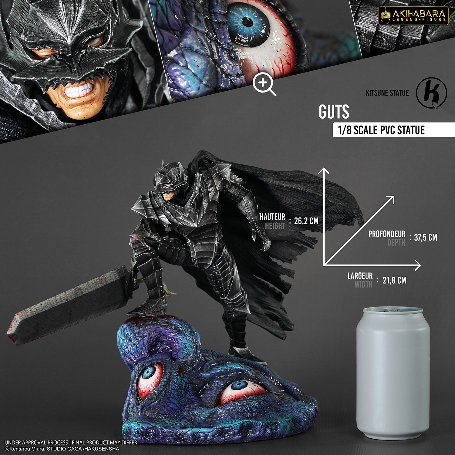 Guts Statue by Kitsune Statue | Sideshow Collectibles
