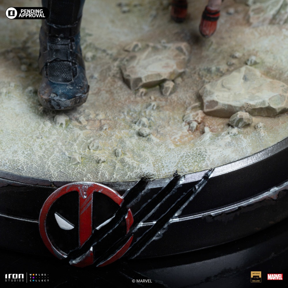 Deadpool & Wolverine Deluxe Art Scale 1:10 Scale Statue by Iron Studios ...