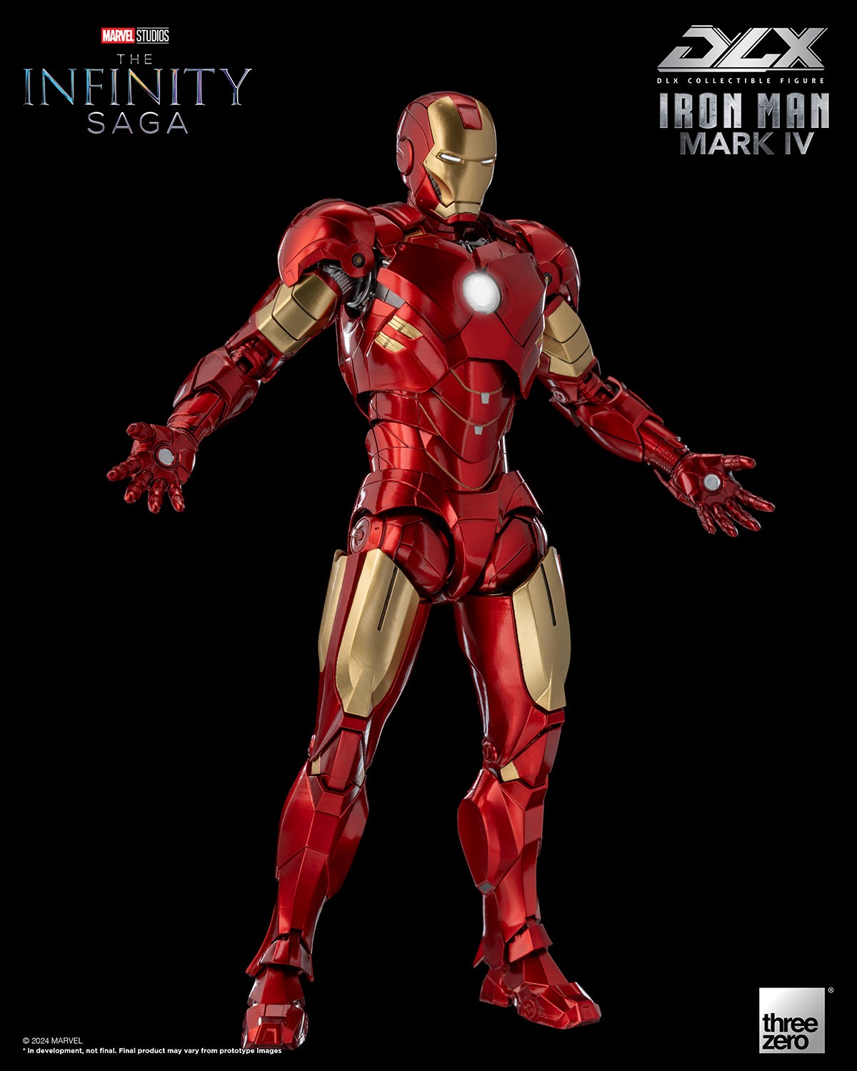 DLX Iron Man Mark 4 Collectible Figure by Threezero | Sideshow Collectibles