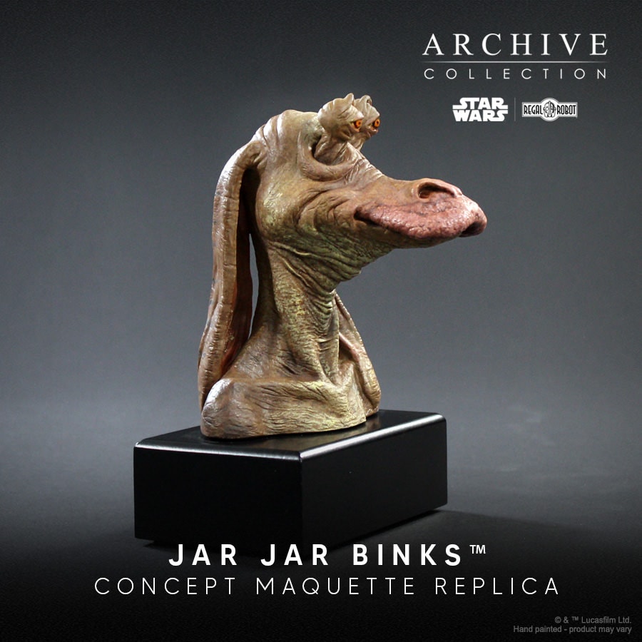 Jar Jar Concept (Signature Edition) Maquette Replica by Regal Robot ...