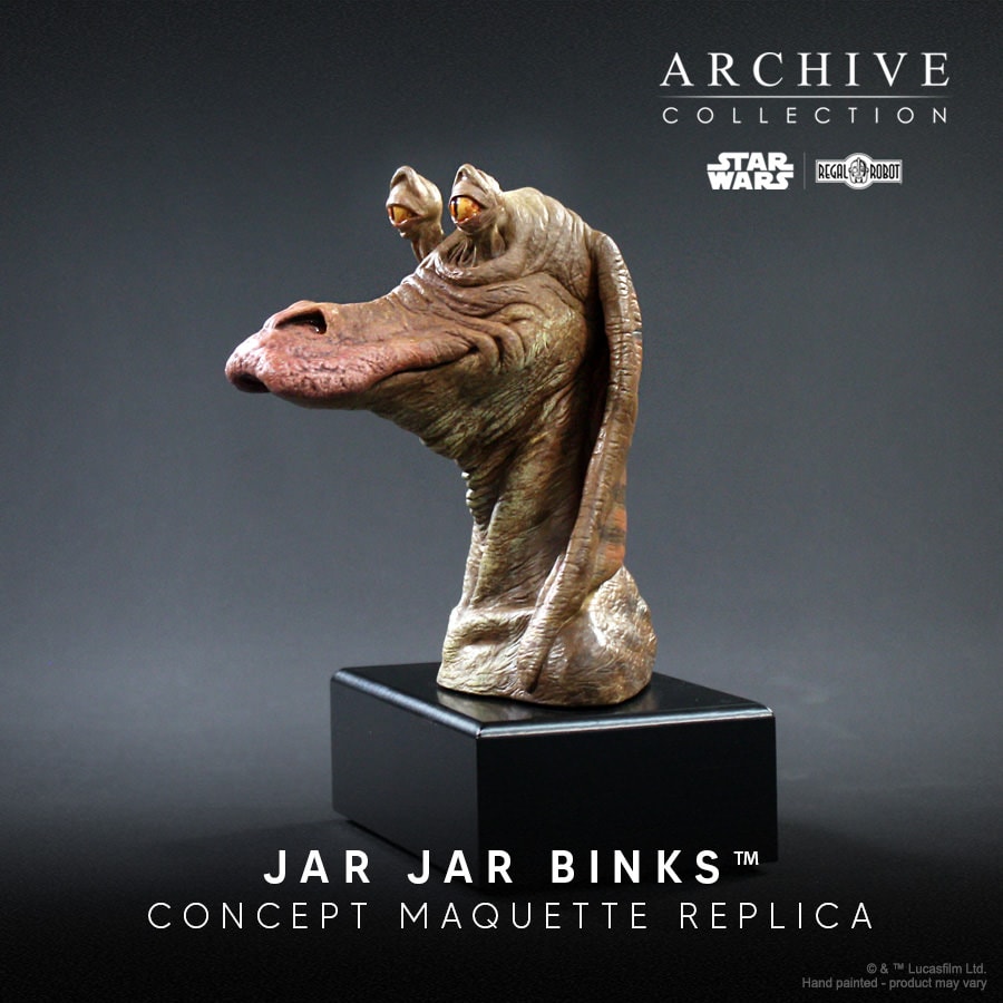 Jar Jar Concept (Signature Edition) Maquette Replica by Regal Robot ...