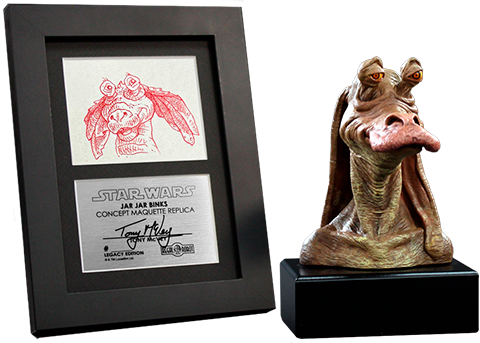 Jar Jar Concept (Signature Edition) Maquette Replica by Regal Robot ...