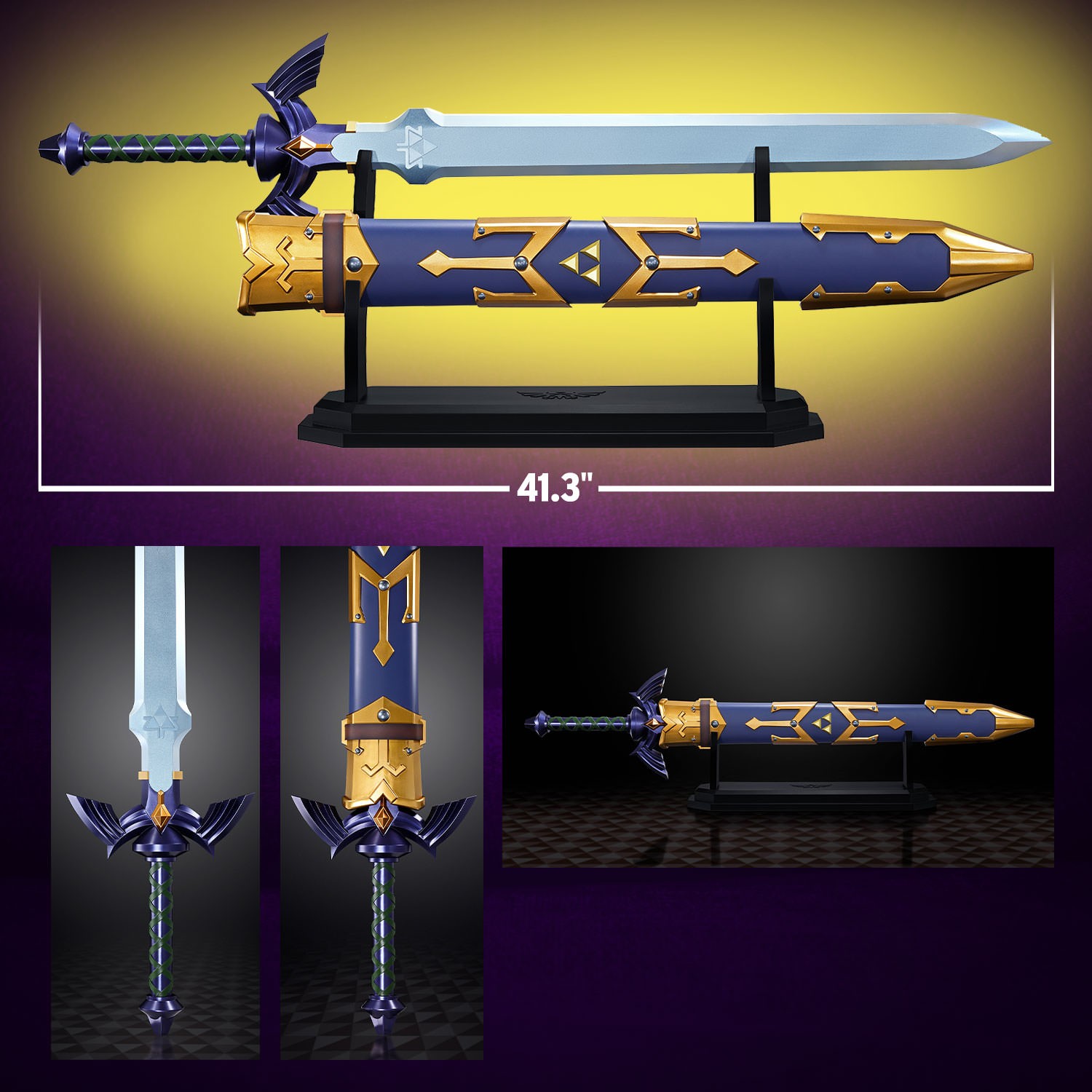 The Legend of Zelda Master Sword Prop Replica by Tamashii Nations ...