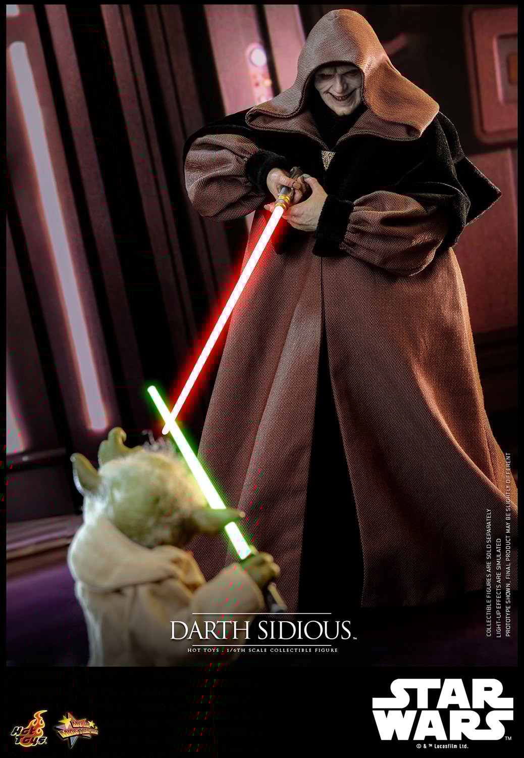 Darth Sidious™ Sixth Scale Figure by Hot Toys | Sideshow Collectibles