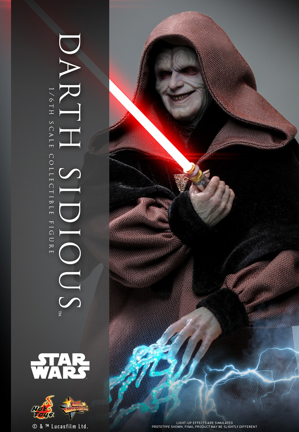 Darth Sidious™ Sixth Scale Figure by Hot Toys | Sideshow Collectibles