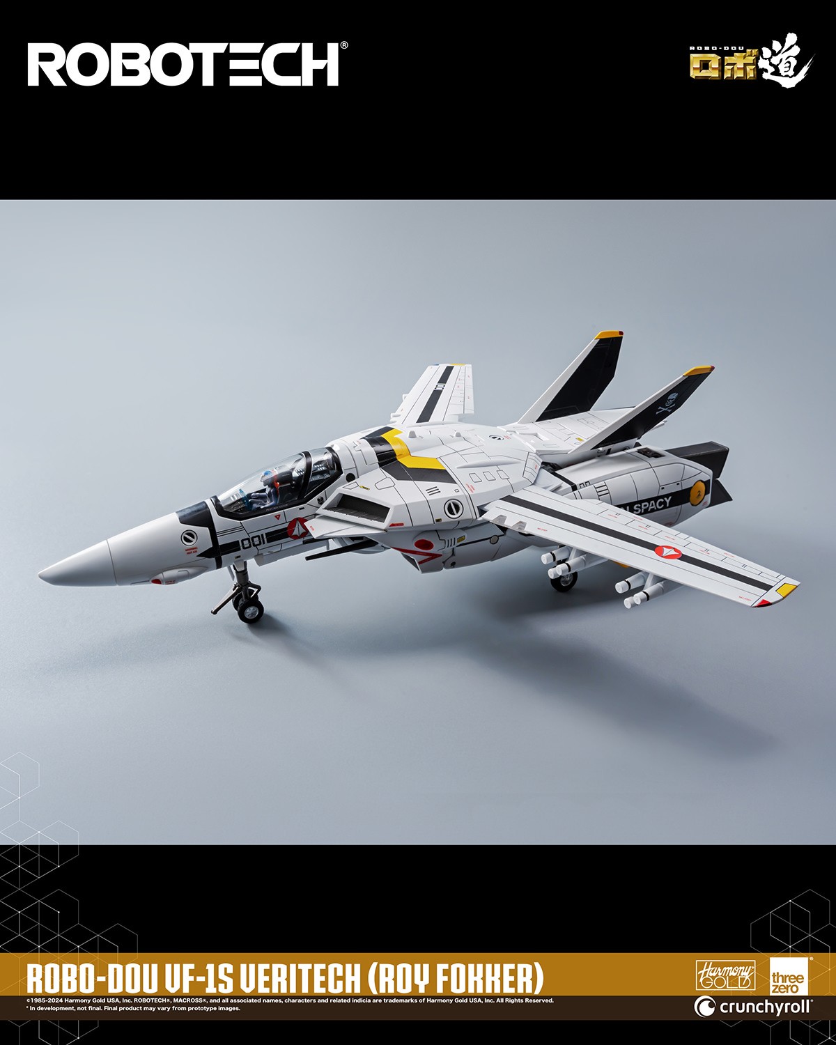 ROBO-DOU VF-1S Veritech (Roy Fokker) Action Figure by Threezero ...