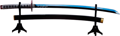 Nichirin Sword (Giyu Tomoika) Prop Replica by Tamashii Nations ...