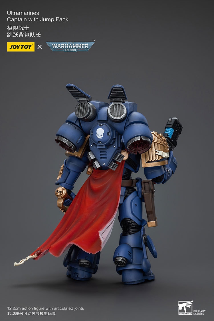 Ultramarines Jump Pack Intercessors with Captain Collectible Set by ...