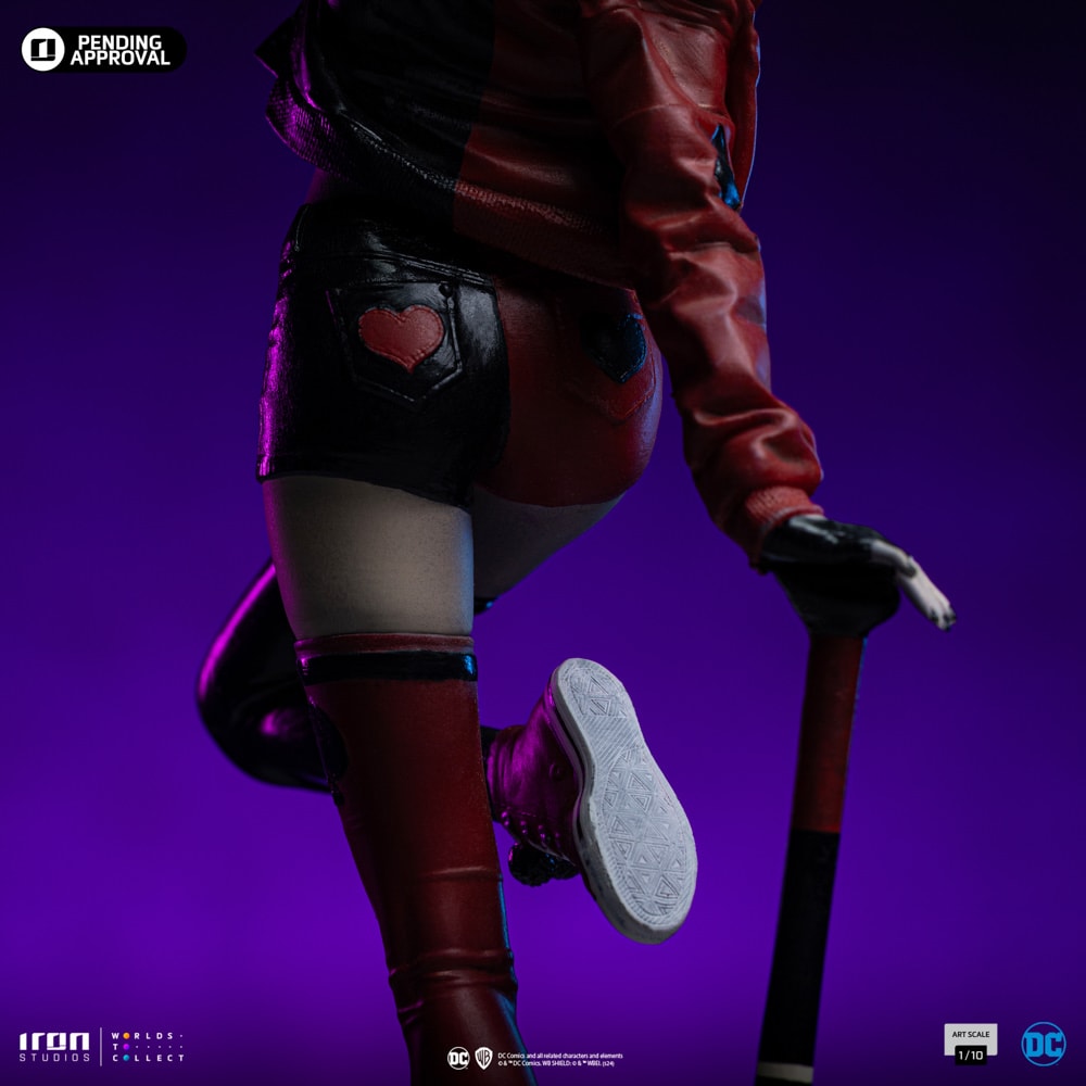 Harley Quinn (Gotham City Sirens) Art Scale 1:10 Statue by Iron Studios ...