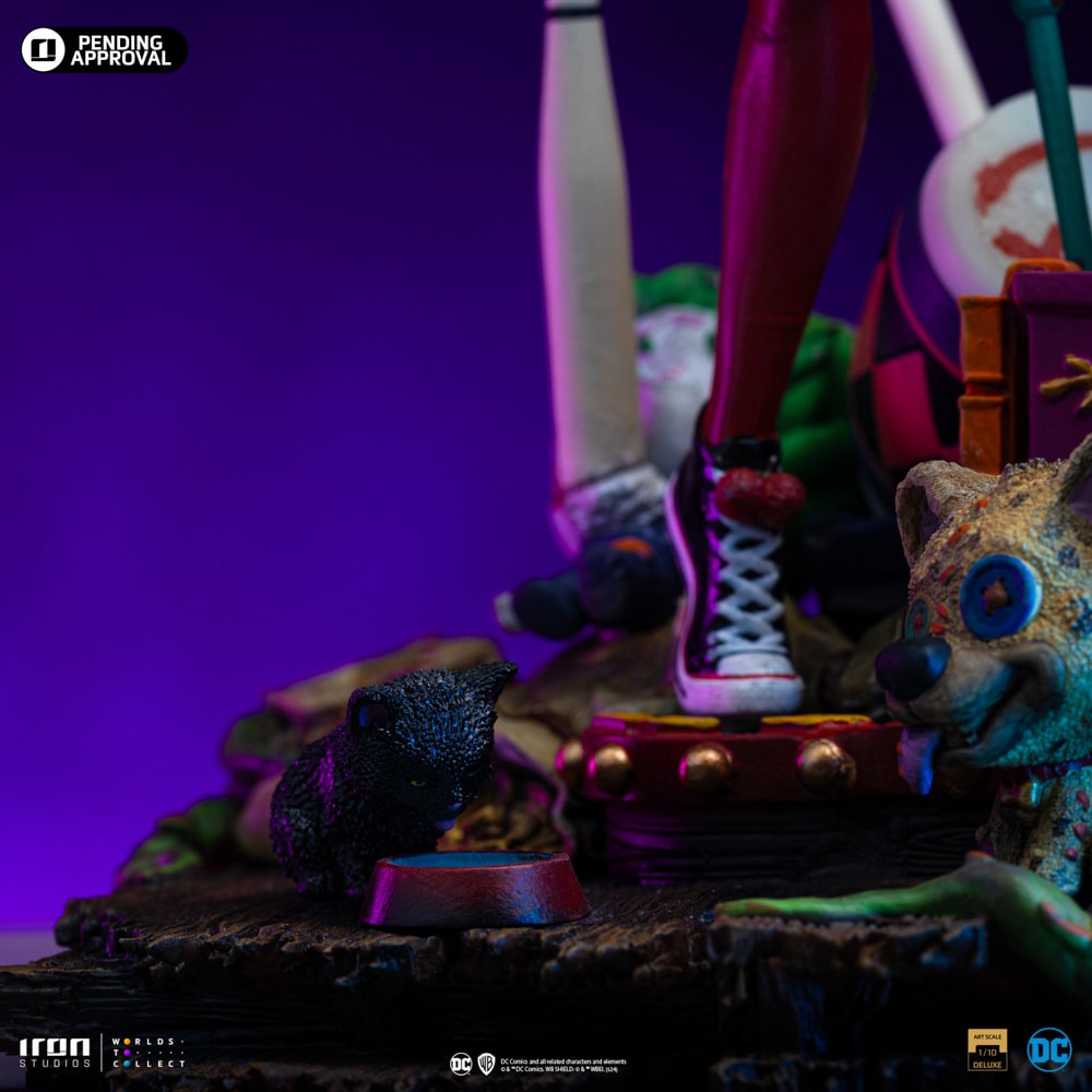 Harley Quinn (Gotham City Sirens) Art Scale 1:10 Statue by Iron Studios ...