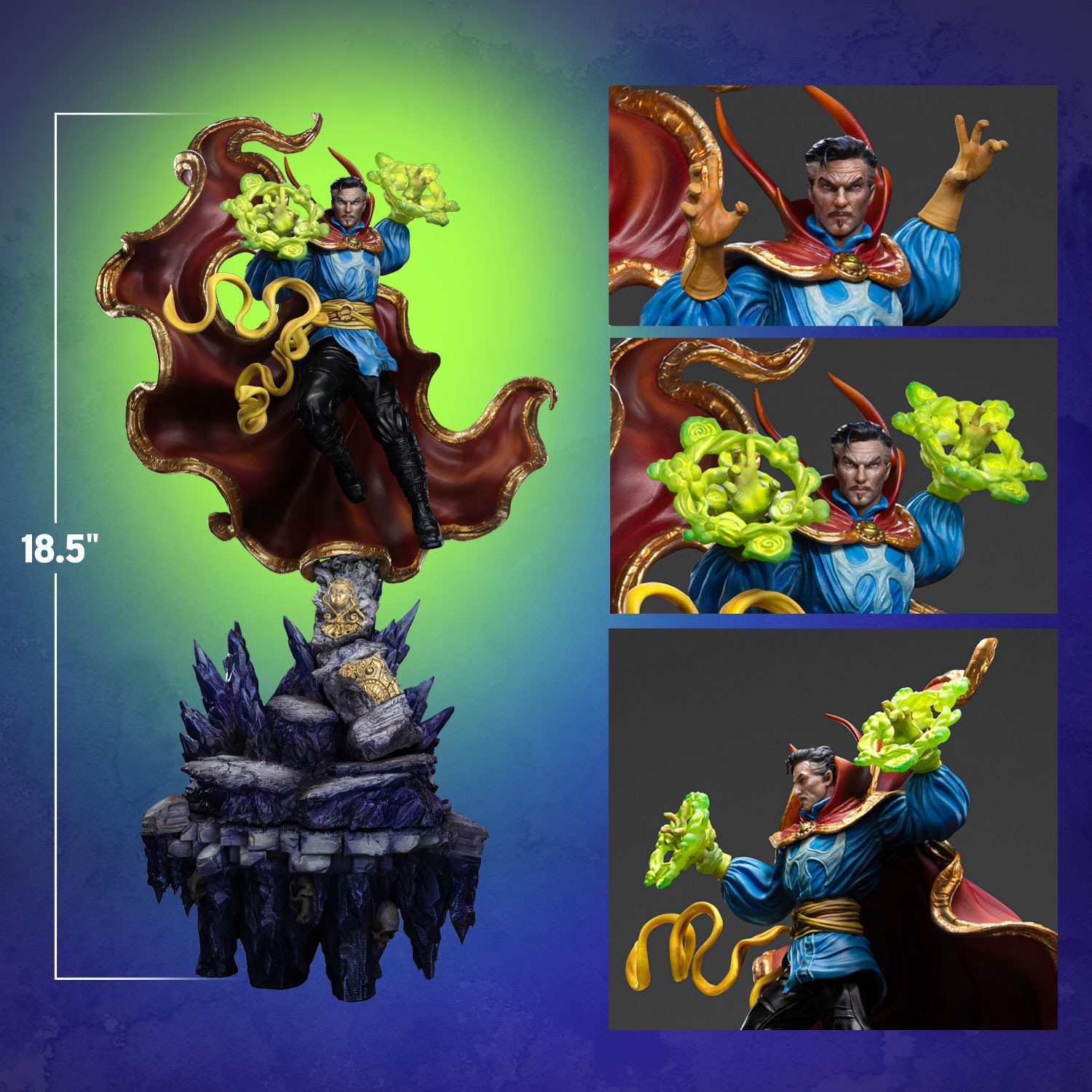 Dr. Strange BDS Art Scale 1:10 Statue by Iron Studios | Sideshow ...