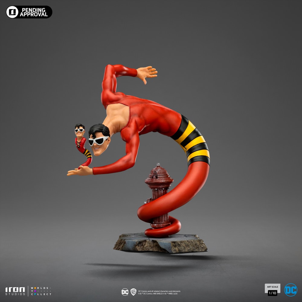 Plastic Man 1:10 Scale Statue by Iron Studios | Sideshow Collectibles