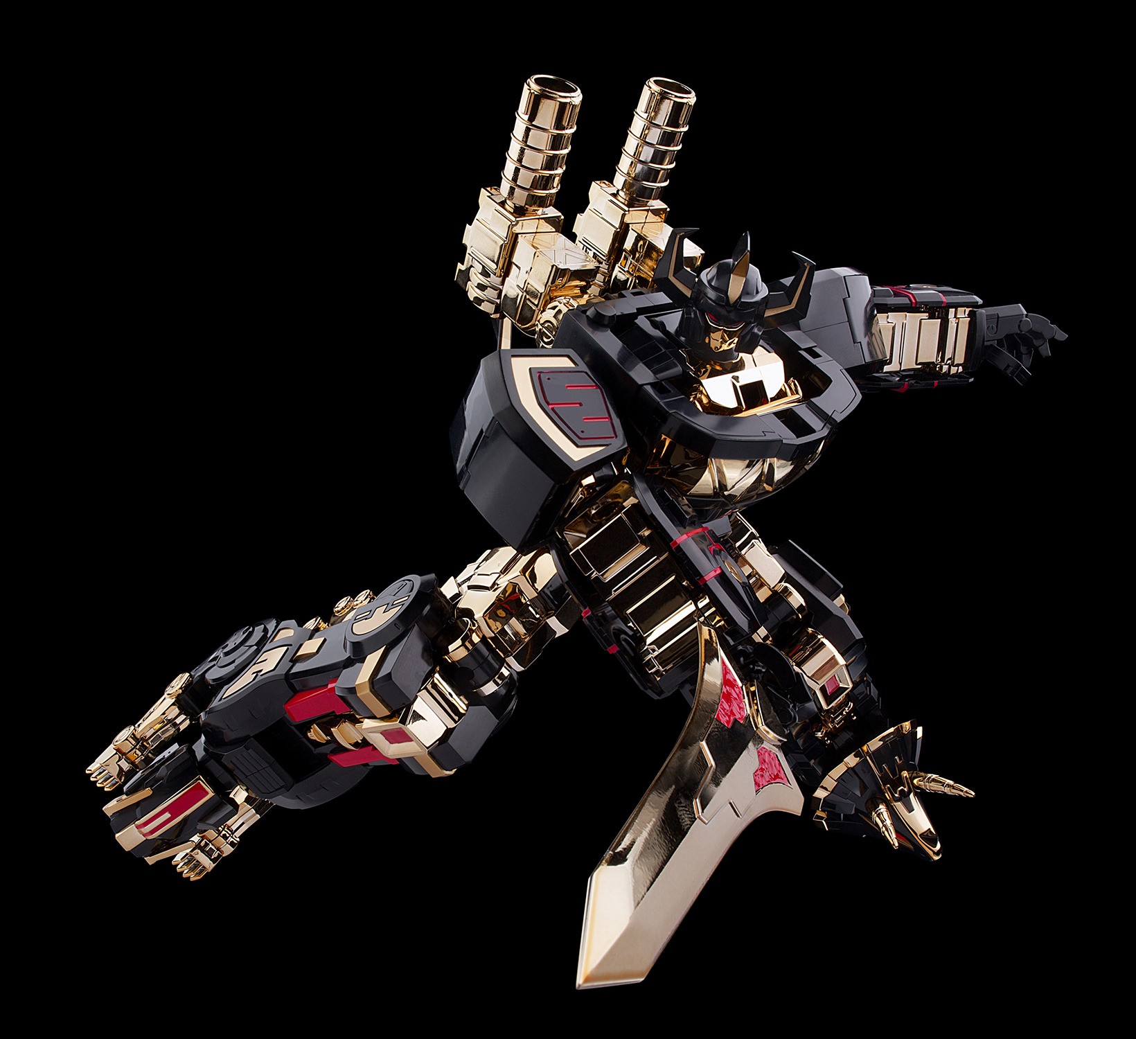Megazord (Black Limited Ver.) Model Kit by Flame Toys | Sideshow ...