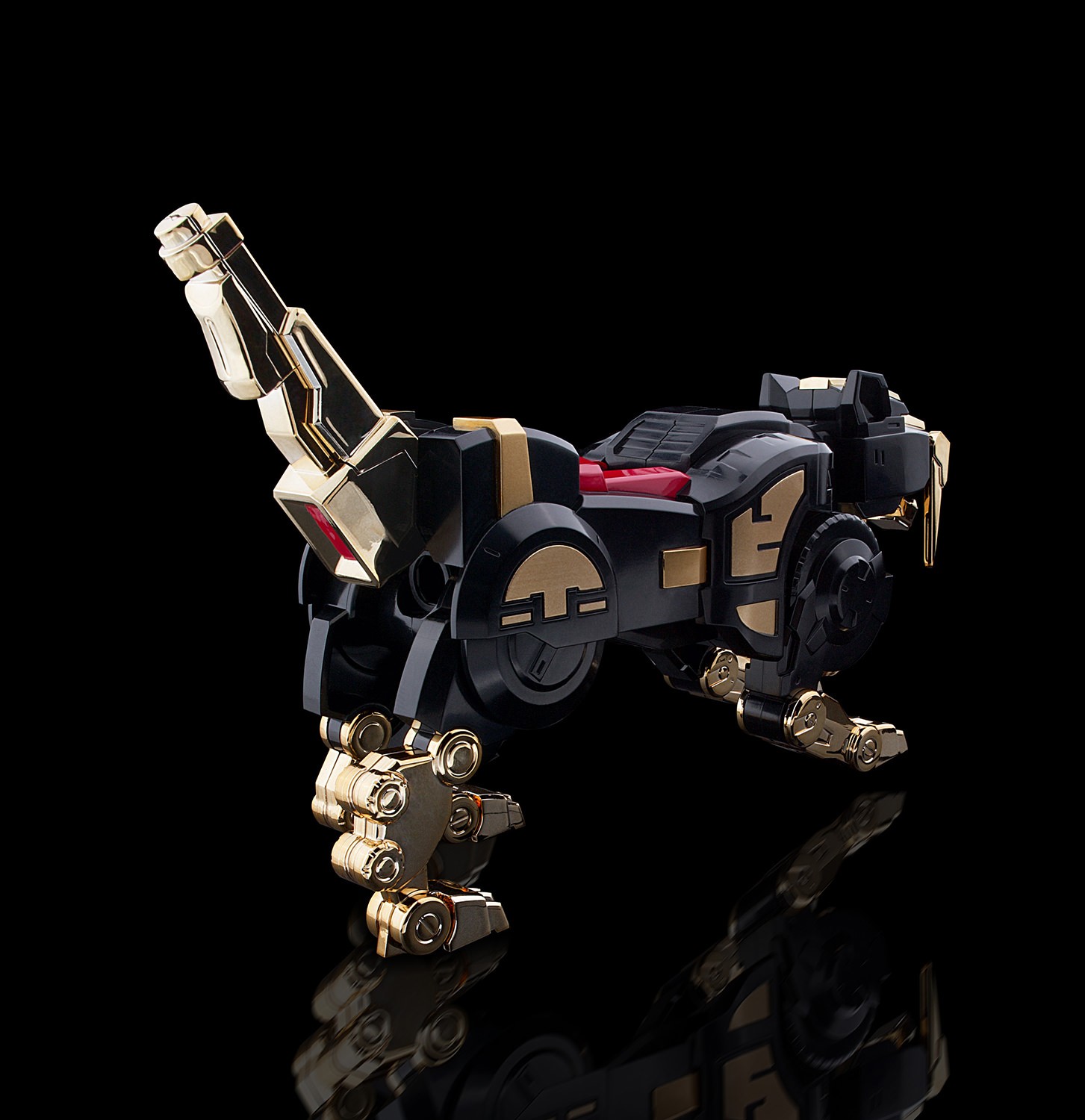 Megazord (Black Limited Ver.) Model Kit by Flame Toys | Sideshow ...