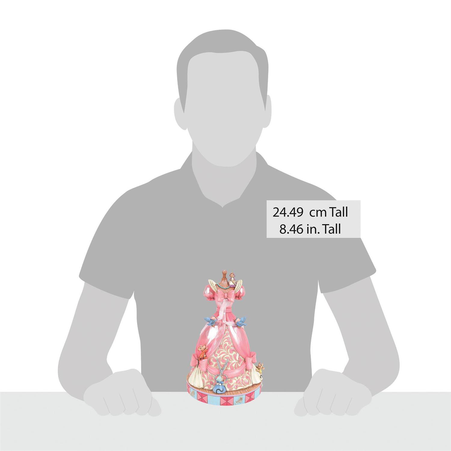 Cinderella's Pink Dress Music Figurine by Enesco. | Sideshow Collectibles
