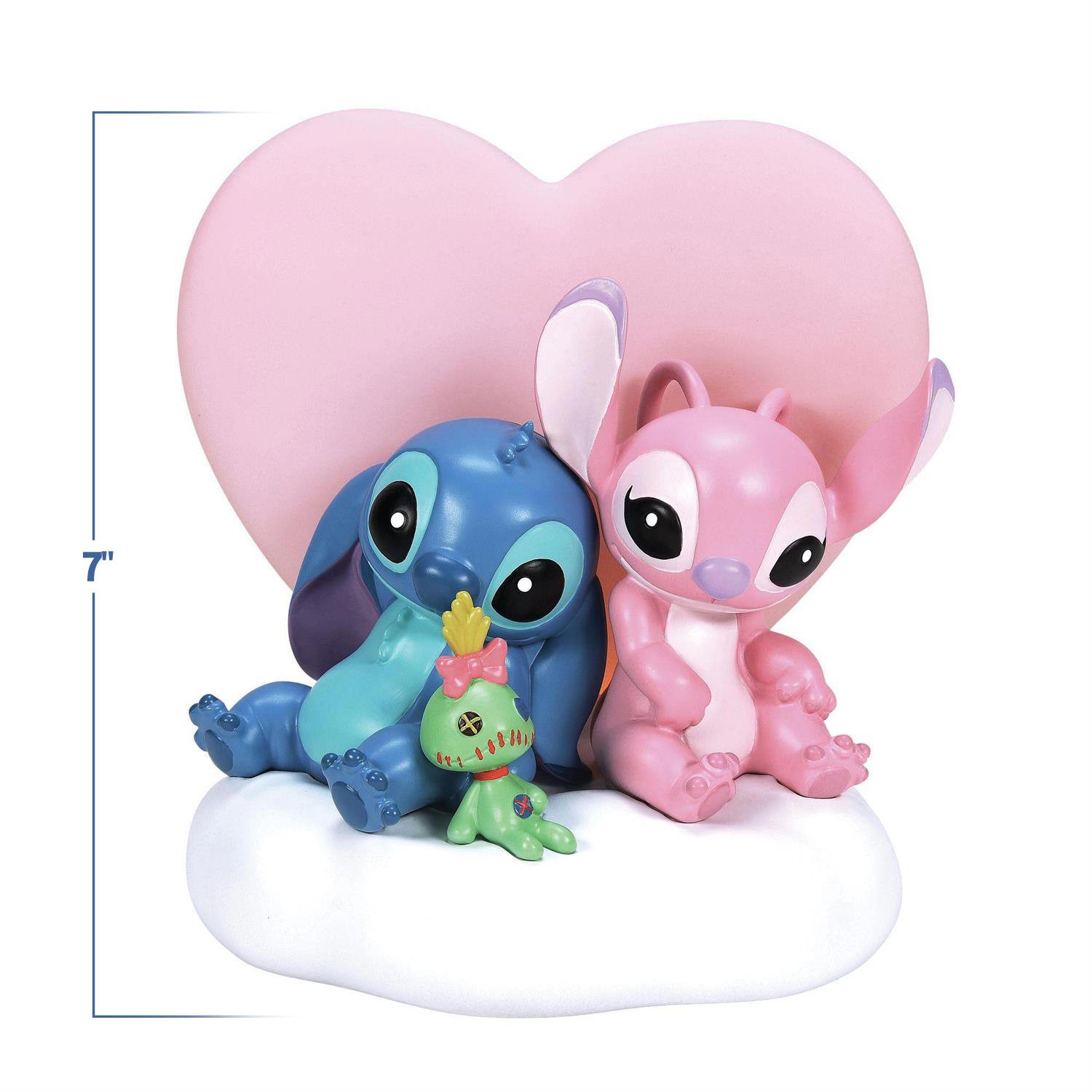 Light Up Stitch and Angel Figurine by Enesco | Sideshow Collectibles