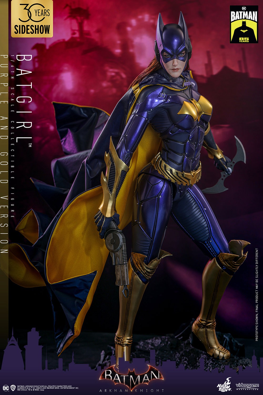 Batgirl (Purple and Gold Version) Sixth Scale Figure by Hot Toys ...