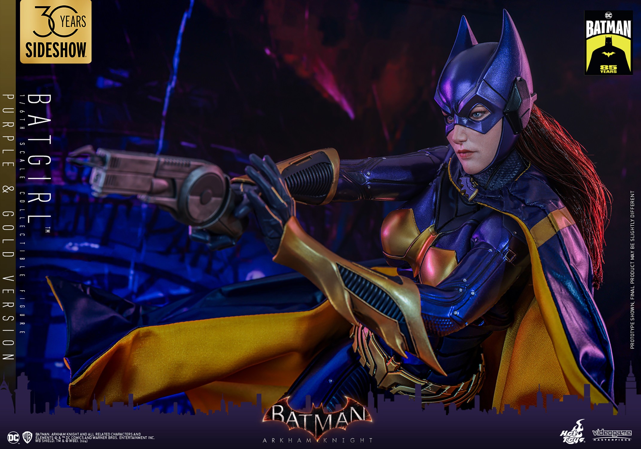 Batgirl (Purple and Gold Version) Sixth Scale Figure by Hot Toys ...