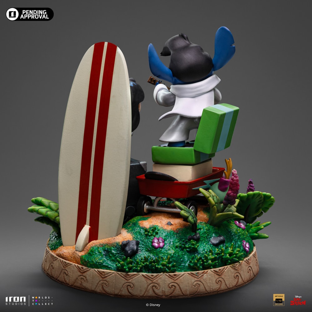 Lilo & Stitch Deluxe Art Scale 1:10 Statue by Iron Studios | Sideshow ...