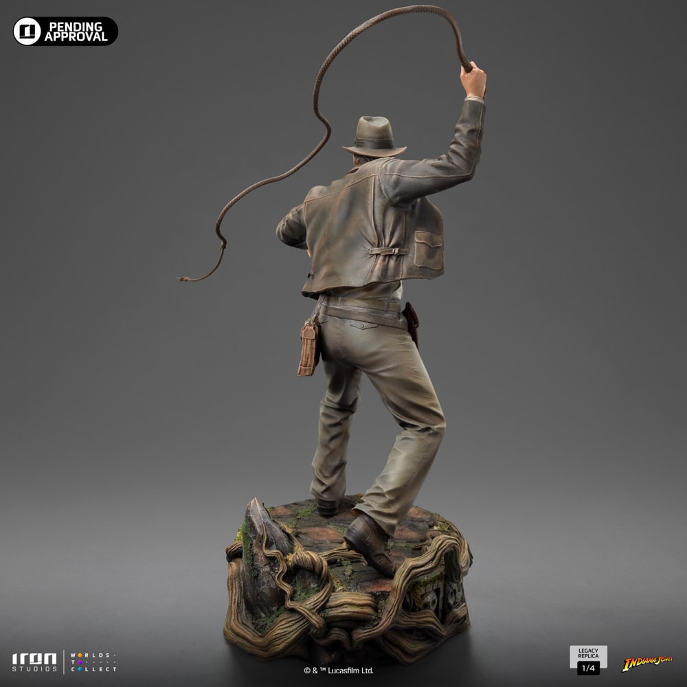 Indiana Jones Legacy Replica Quarter Scale Statue by Iron Studios ...