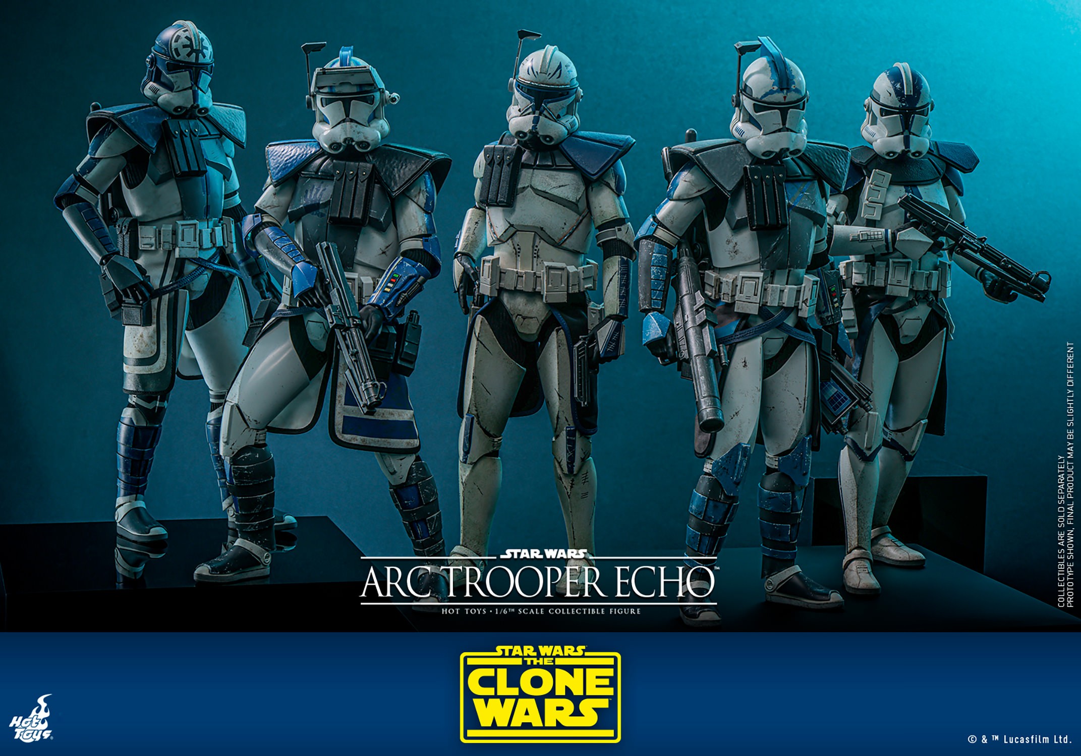 Arc Trooper Echo™ Sixth Scale Figure by Hot Toys | Sideshow Collectibles