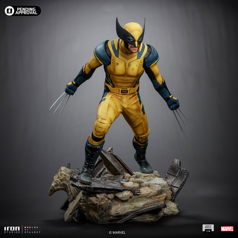 Wolverine Legacy Replica Quarter Scale Statue by Iron Studios ...