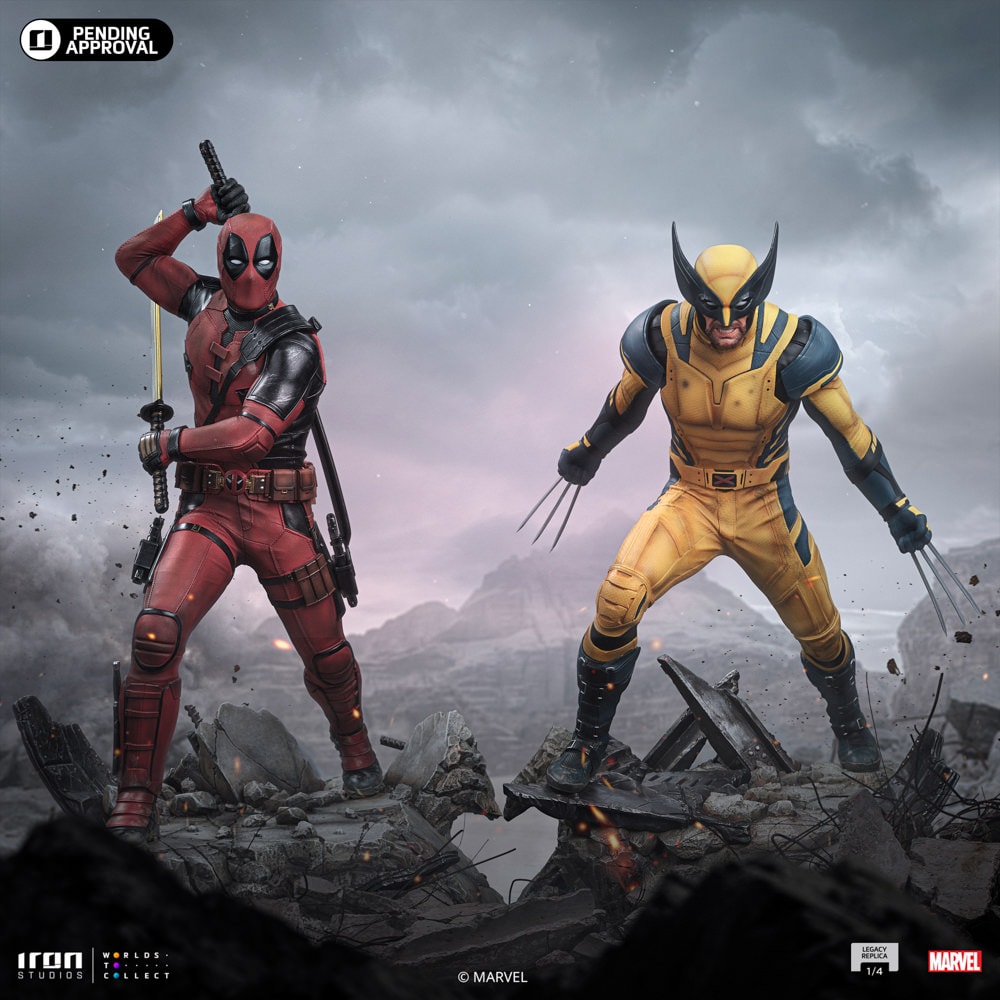 Deadpool Legacy Replica Quarter Scale Statue by Iron Studios | Sideshow ...