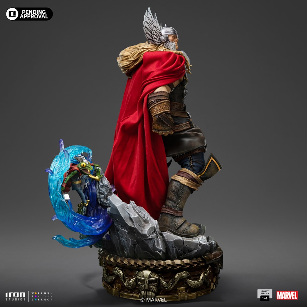 Thor Unleashed Legacy Replica Quarter Scale Statue by Iron Studios ...
