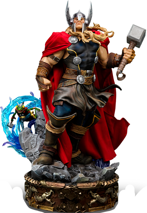 Thor Unleashed Legacy Replica Quarter Scale Statue by Iron Studios ...