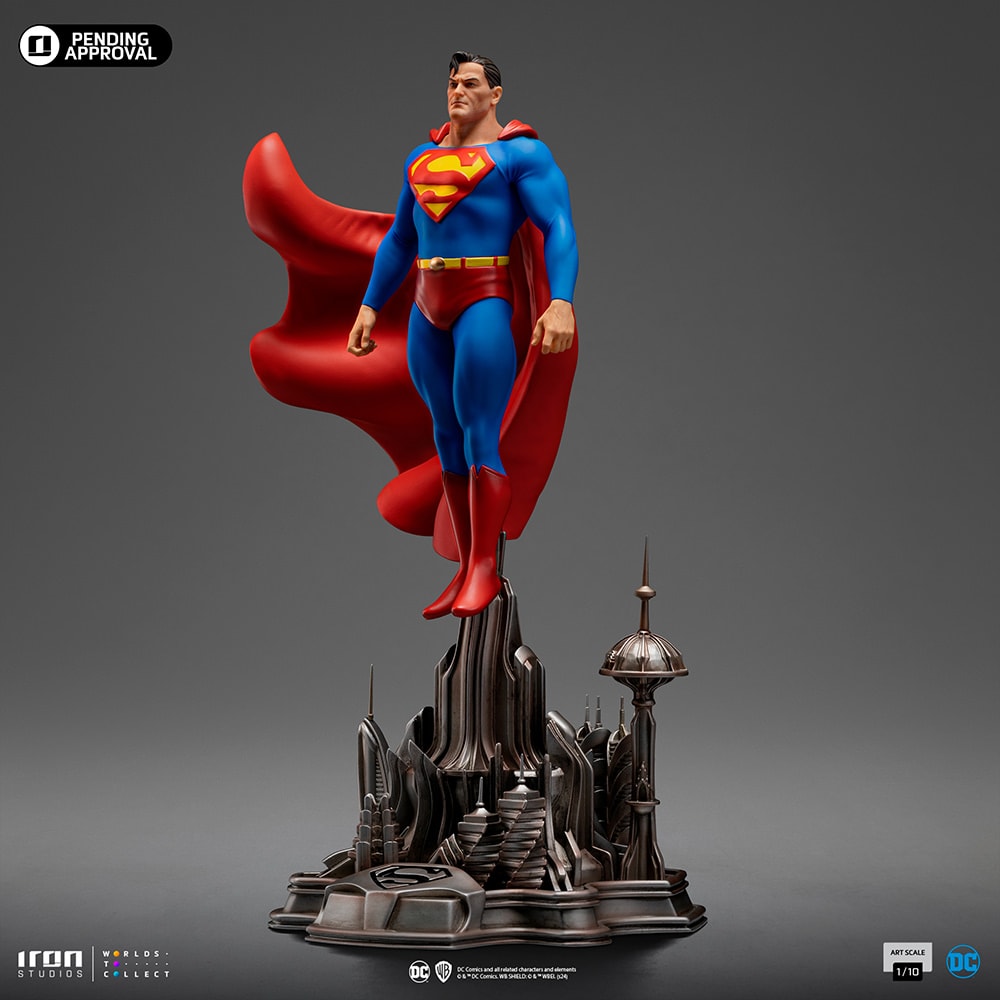 Superman Classic 1:10 Art Scale Statue by Iron Studios | Sideshow ...