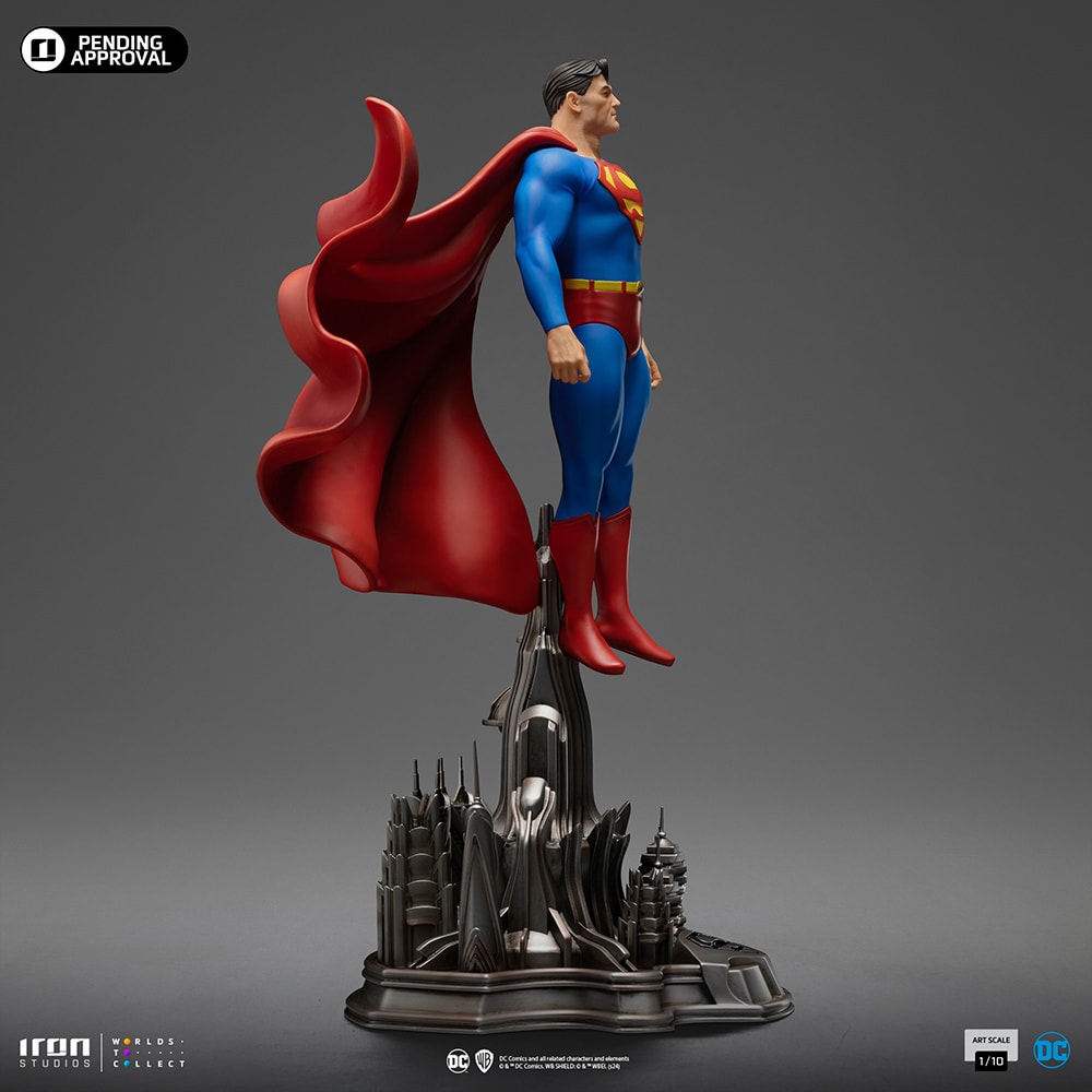 Superman Classic 1:10 Art Scale Statue by Iron Studios | Sideshow ...