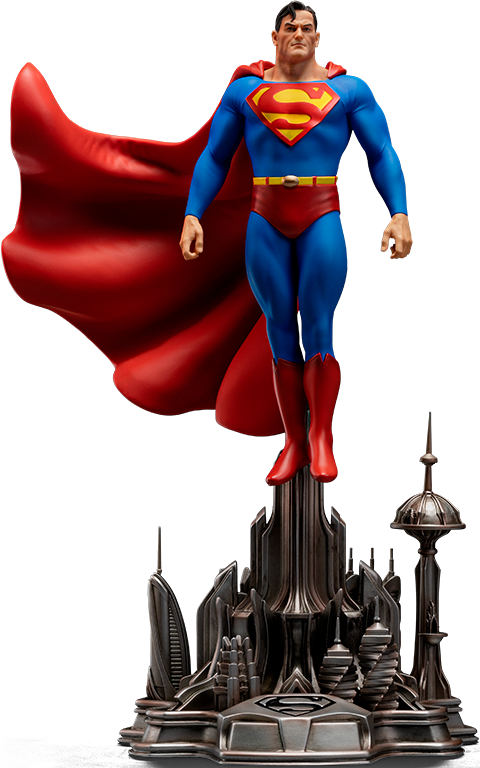 Superman Classic 1:10 Art Scale Statue by Iron Studios | Sideshow ...