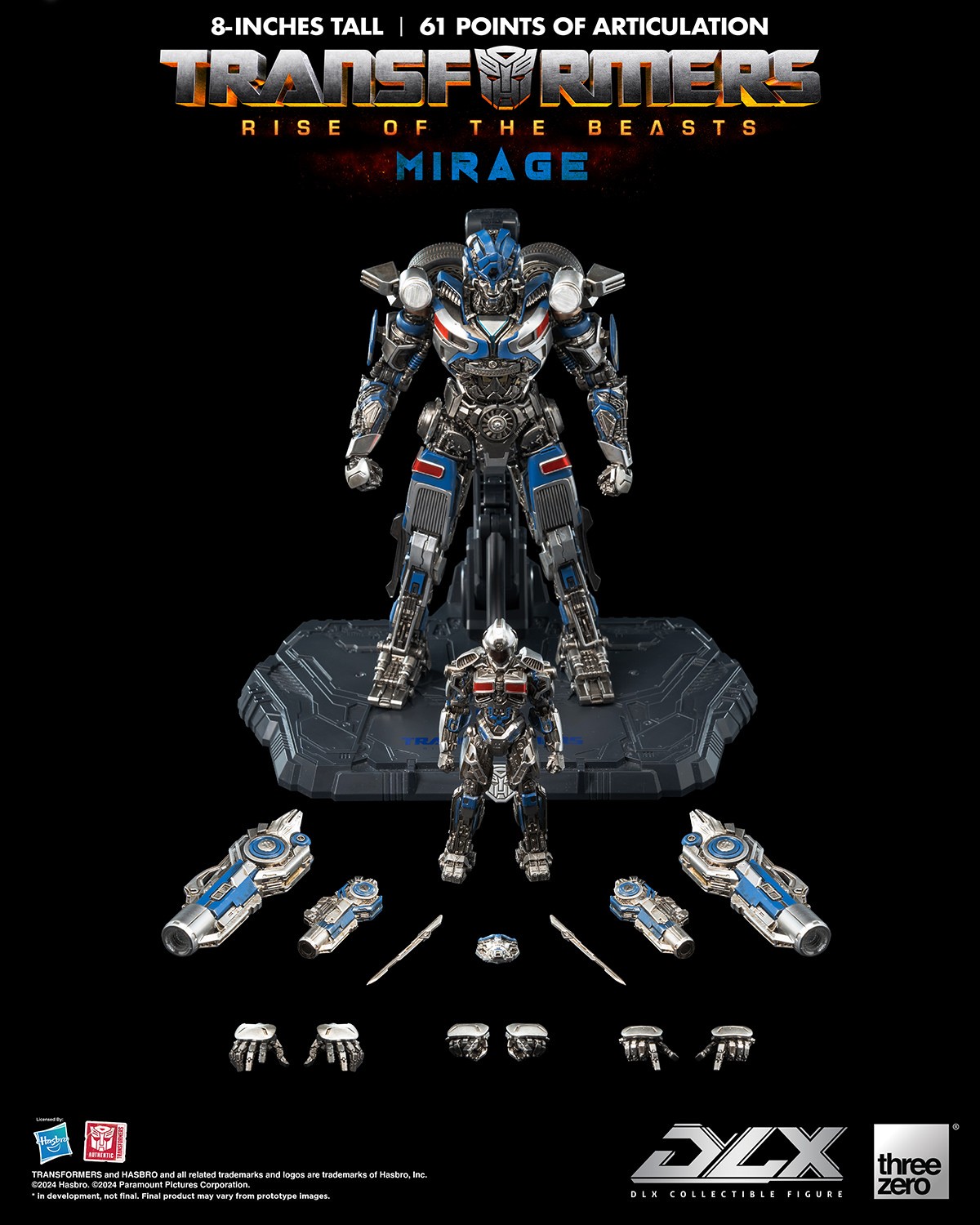 Mirage DLX Collectible Figure by Threezero | Sideshow Collectibles