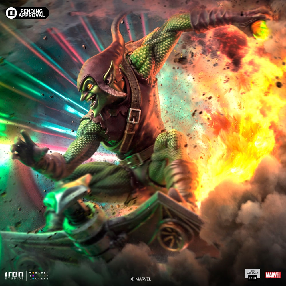 Green Goblin 1:10 Scale Statue by Iron Studios | Sideshow Collectibles
